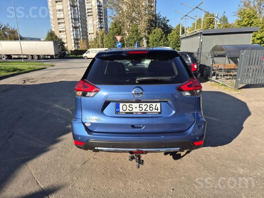 Zils Nissan X-Trail 2020 Rīga, ar dzinēja tilpumu 1.30 L un nobraukumu 102 tūkst. km par 17490 €, foto 8 vietnē AUTOMOTO.COM.LV
