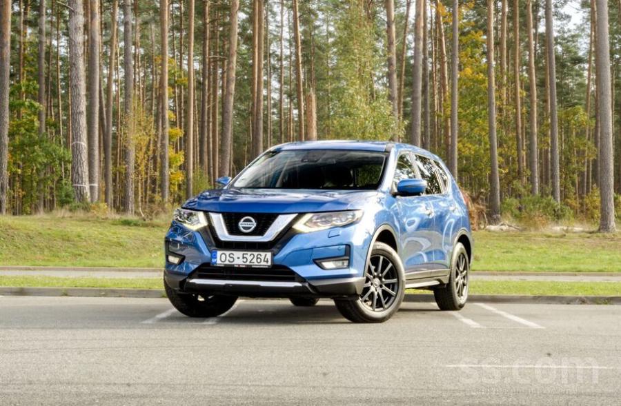 Blue Nissan X-Trail 2020 in Riga, with an engine capacity of 1.30 L and mileage of 102 thousand km for 17490 €, photo 5 on AUTOMOTO.COM.LV