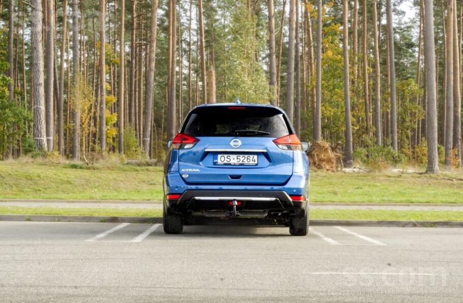 Blue Nissan X-Trail 2020 in Riga, with an engine capacity of 1.30 L and mileage of 102 thousand km for 17490 €, photo 8 on AUTOMOTO.COM.LV