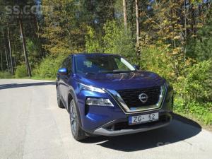 Blue Nissan X-Trail 2023 in Jurmala, with an engine capacity of 1.50 L and mileage of 23 thousand km for 29500 €, photo  on AUTOMOTO.COM.LV
