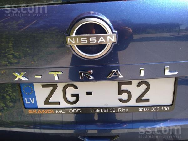 Blue Nissan X-Trail 2023 in Jurmala, with an engine capacity of 1.50 L and mileage of 23 thousand km for 29500 €, photo 8 on AUTOMOTO.COM.LV