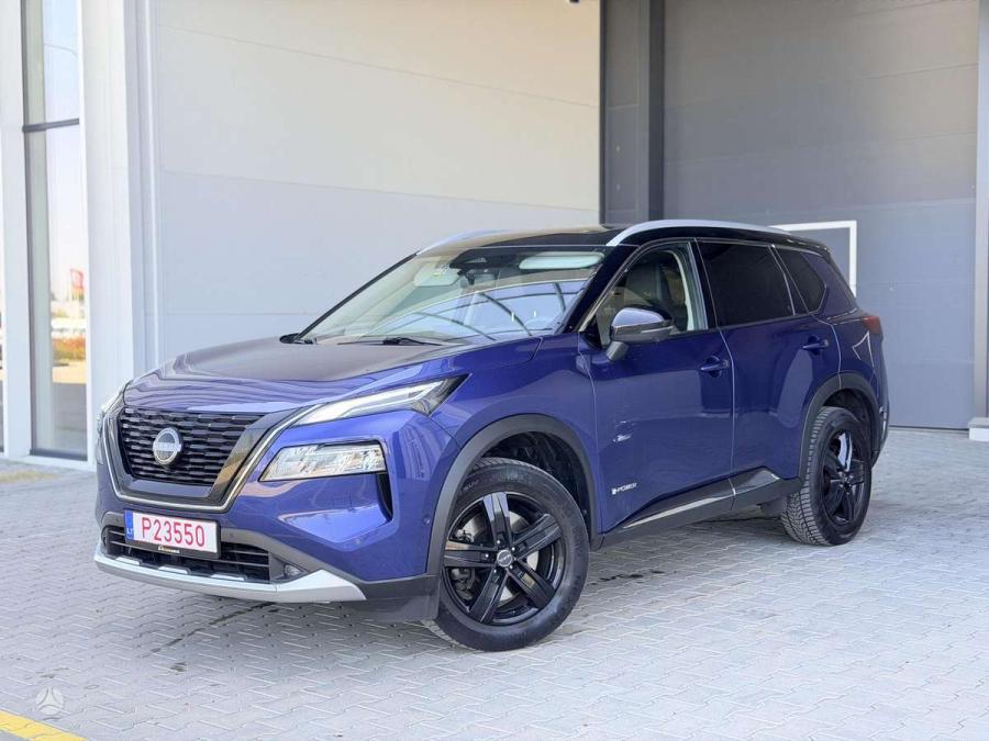 Zils Nissan X-Trail 2023 Viļņa, ar dzinēja tilpumu 1.50 L un nobraukumu 262 tūkst. km par 19600 €, foto 1 vietnē AUTOMOTO.COM.LV