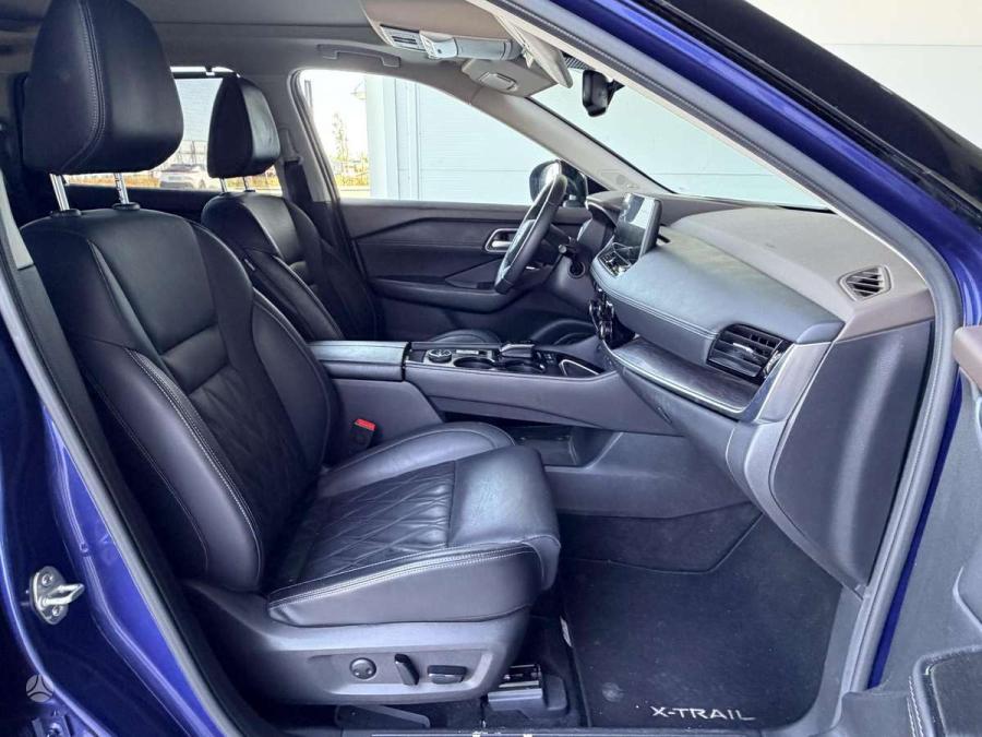 Zils Nissan X-Trail 2023 Viļņa, ar dzinēja tilpumu 1.50 L un nobraukumu 262 tūkst. km par 19600 €, foto 18 vietnē AUTOMOTO.COM.LV
