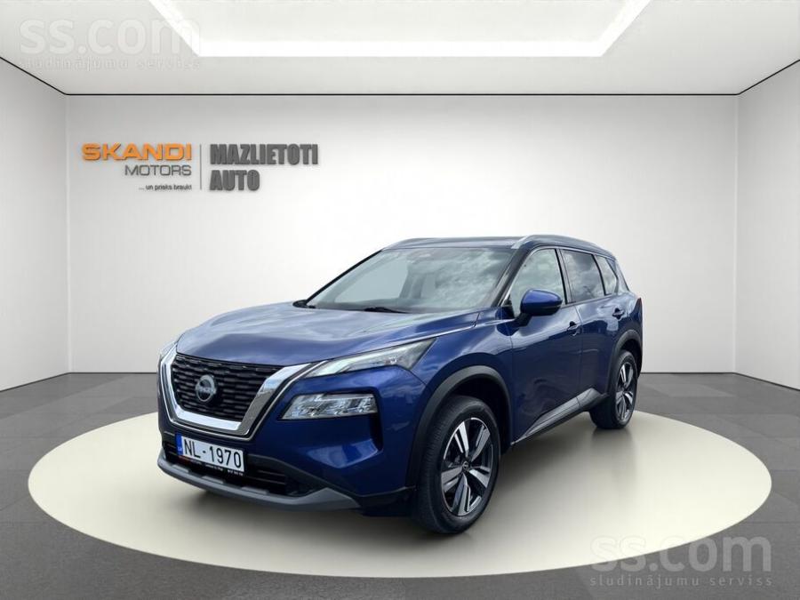 Zils Nissan X-Trail 2023 Rīga, ar dzinēja tilpumu 1.50 L un nobraukumu 64 tūkst. km par 26790 €, foto 1 vietnē AUTOMOTO.COM.LV