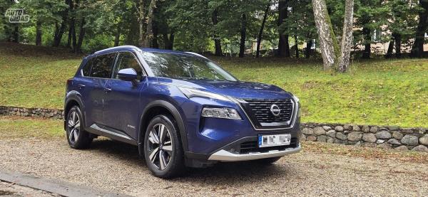 Zils Nissan X-Trail 2023 Viļņa, ar dzinēja tilpumu 1.50 L un nobraukumu 120 tūkst. km par 27150 €, foto 1 vietnē AUTOMOTO.COM.LV