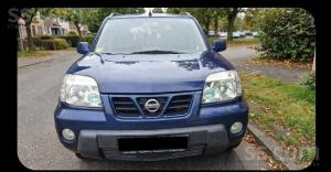 Blue Nissan X-Trail 2003 in Rezekne, with an engine capacity of 2.20 L and mileage of 348 thousand km for 1570 €, photo  on AUTOMOTO.COM.LV