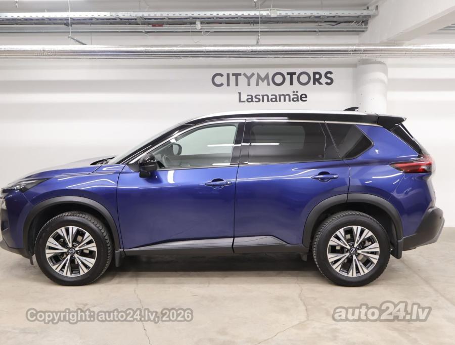 Zils Nissan X-Trail 2023 Tallina, ar dzinēja tilpumu 1.50 L un nobraukumu 23 tūkst. km par 29900 €, foto 3 vietnē AUTOMOTO.COM.LV
