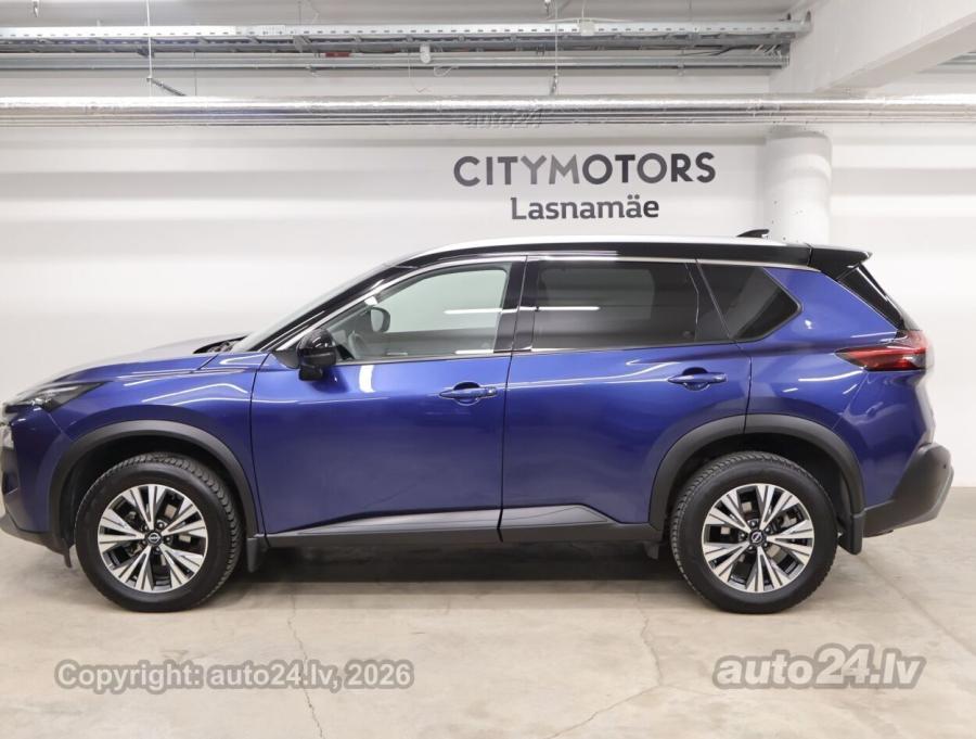 Zils Nissan X-Trail 2023 Tallina, ar dzinēja tilpumu 1.50 L un nobraukumu 23 tūkst. km par 29900 €, foto 3 vietnē AUTOMOTO.COM.LV