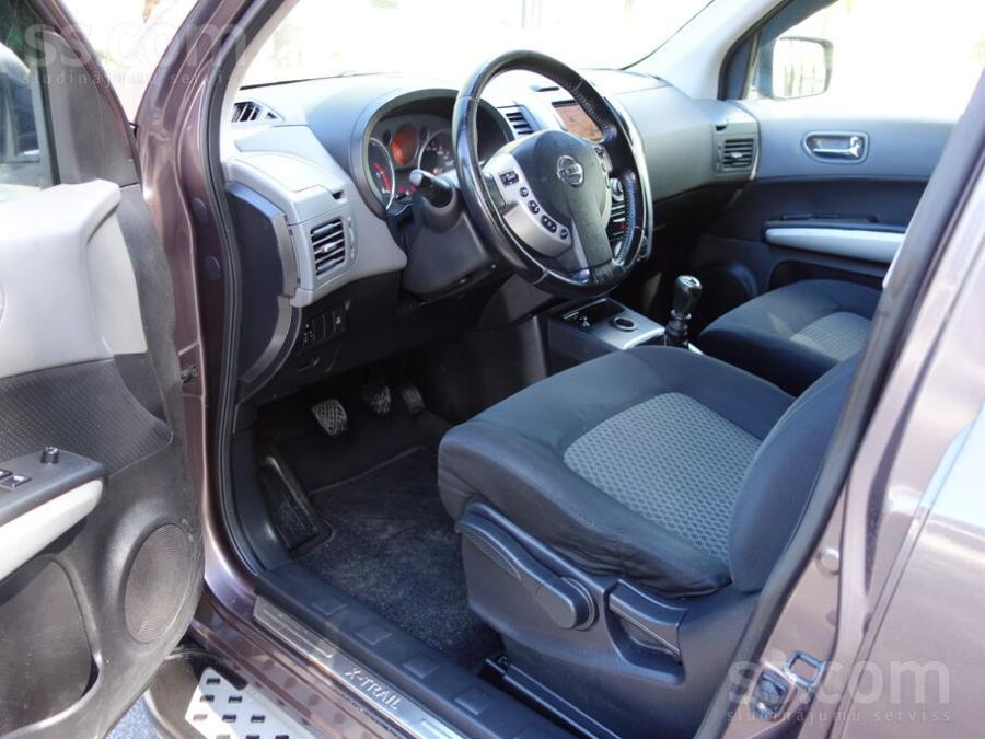Brūns Nissan X-Trail 2009 Rīga, ar dzinēja tilpumu 2.00 L un nobraukumu 333 tūkst. km par 3950 €, foto 6 vietnē AUTOMOTO.COM.LV