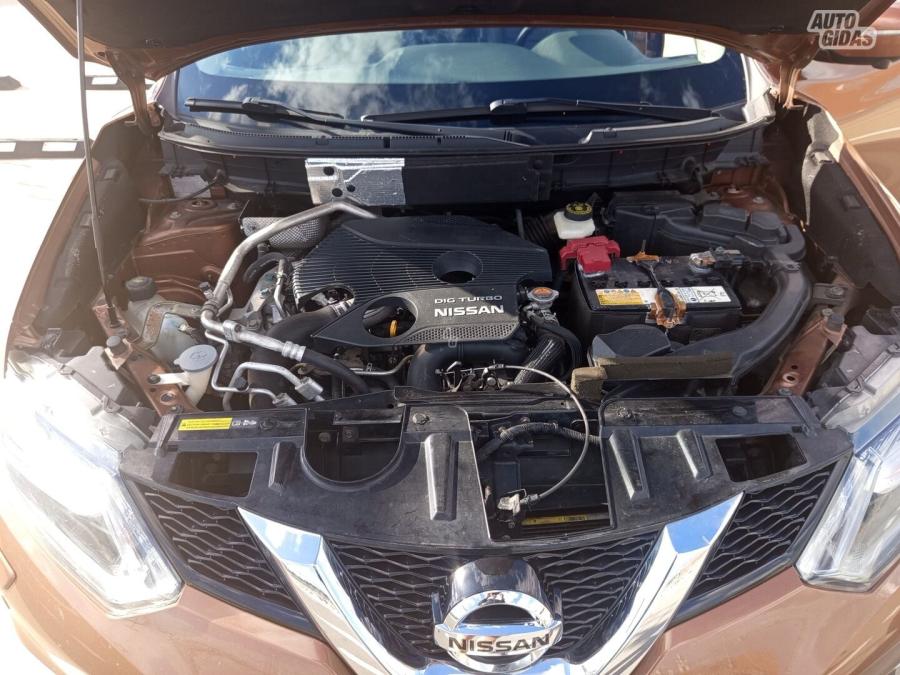 Brown Nissan X-Trail 2017 in Kaunas, with an engine capacity of 1.60 L and mileage of 135 thousand km for 13200 €, photo 17 on AUTOMOTO.COM.LV