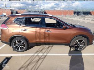 Brown Nissan X-Trail 2017 in Kaunas, with an engine capacity of 1.60 L and mileage of 135 thousand km for 13200 €, photo 26 on AUTOMOTO.COM.LV