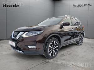 Brown Nissan X-Trail 2018 in Riga, with an engine capacity of 2.00 L and mileage of 92 thousand km for 16870 €, photo  on AUTOMOTO.COM.LV
