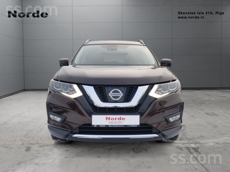 Brown Nissan X-Trail 2018 in Riga, with an engine capacity of 2.00 L and mileage of 92 thousand km for 16870 €, photo 7 on AUTOMOTO.COM.LV