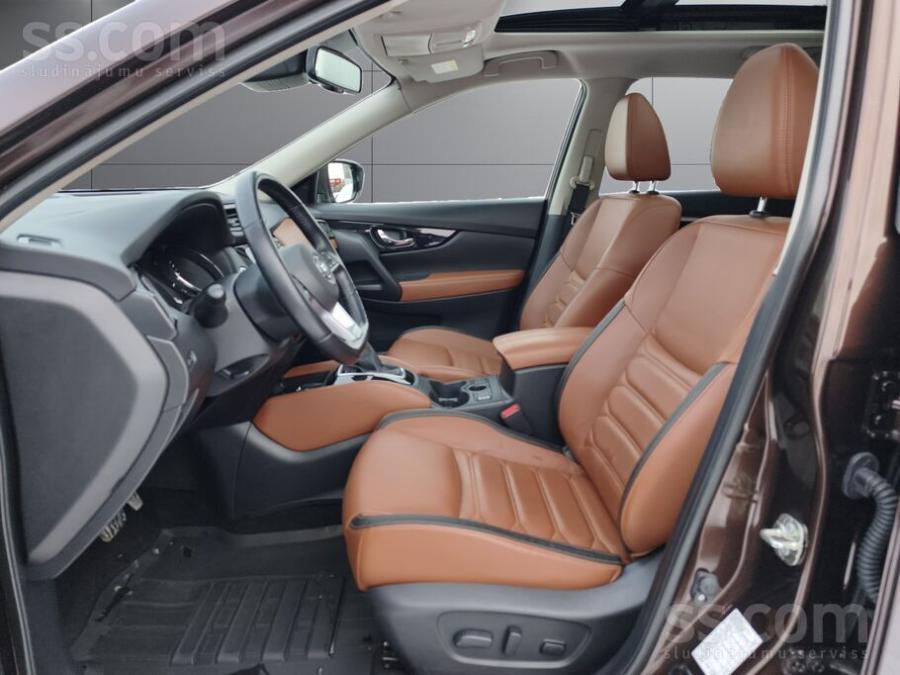 Brown Nissan X-Trail 2018 in Riga, with an engine capacity of 2.00 L and mileage of 92 thousand km for 16870 €, photo 8 on AUTOMOTO.COM.LV