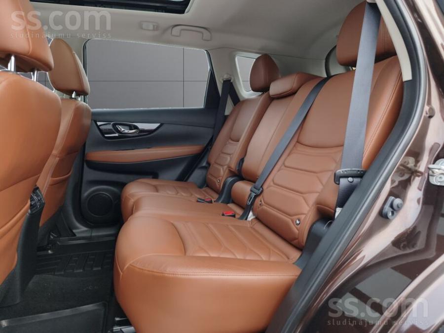 Brown Nissan X-Trail 2018 in Riga, with an engine capacity of 2.00 L and mileage of 92 thousand km for 16870 €, photo 9 on AUTOMOTO.COM.LV
