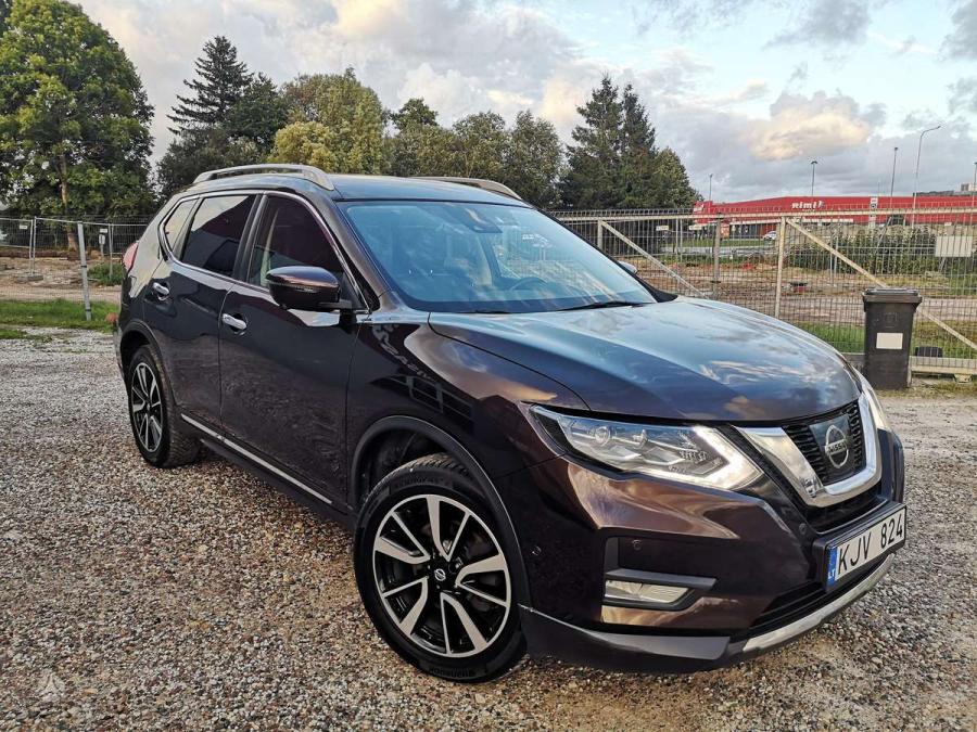 Brown Nissan X-Trail 2018 in Klaipeda, with an engine capacity of 2.00 L and mileage of 110 thousand km for 15999 €, photo 1 on AUTOMOTO.COM.LV