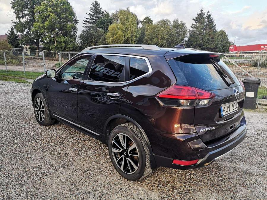 Brown Nissan X-Trail 2018 in Klaipeda, with an engine capacity of 2.00 L and mileage of 110 thousand km for 15999 €, photo 7 on AUTOMOTO.COM.LV