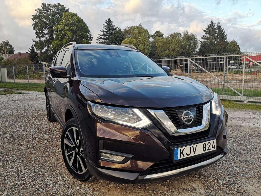 Brown Nissan X-Trail 2018 in Klaipeda, with an engine capacity of 2.00 L and mileage of 110 thousand km for 15999 €, photo 14 on AUTOMOTO.COM.LV
