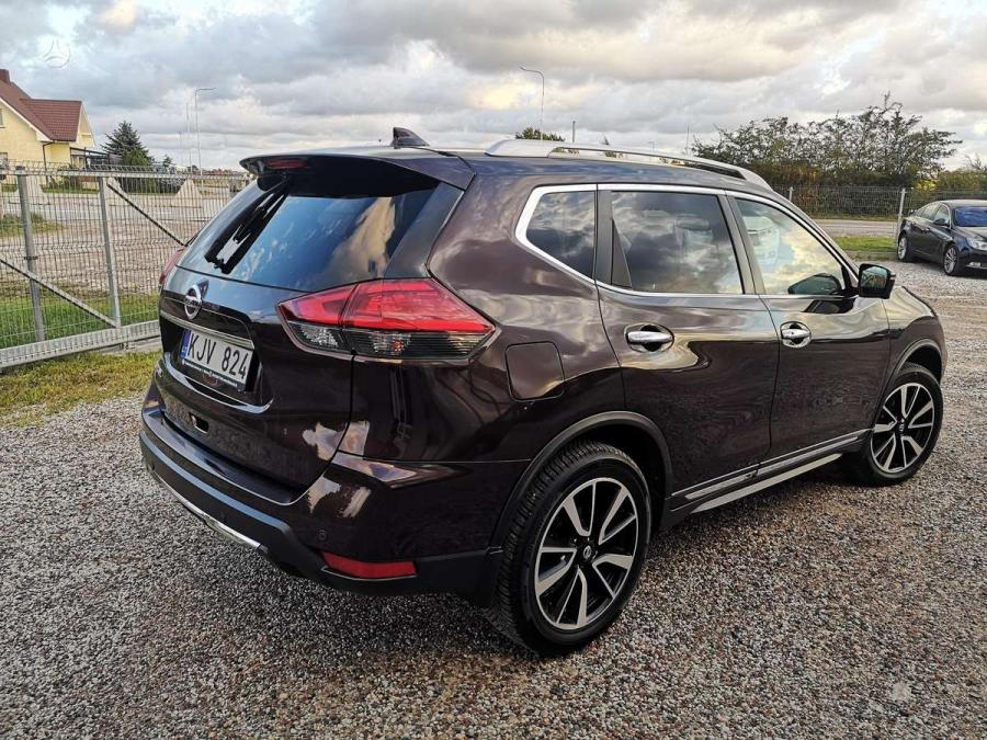 Brown Nissan X-Trail 2018 in Klaipeda, with an engine capacity of 2.00 L and mileage of 110 thousand km for 14999 €, photo 12 on AUTOMOTO.COM.LV