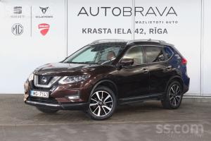 Brūns Nissan X-Trail 2019 Rīga, ar dzinēja tilpumu 1.30 L un nobraukumu 89 tūkst. km par 18490 €, foto  vietnē AUTOMOTO.COM.LV