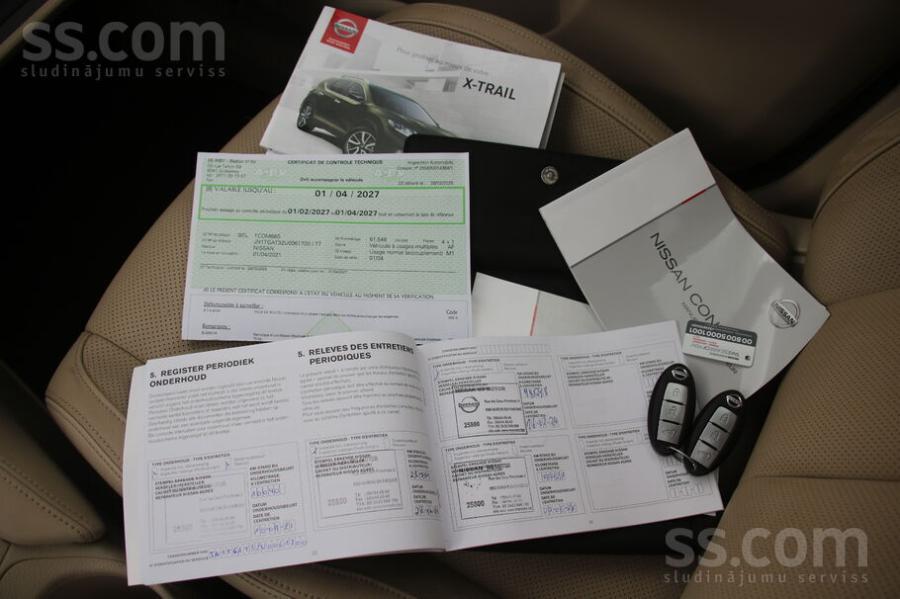 Brown Nissan X-Trail 2021 in Tukums, with an engine capacity of 1.30 L and mileage of 79 thousand km for 16996 €, photo 29 on AUTOMOTO.COM.LV