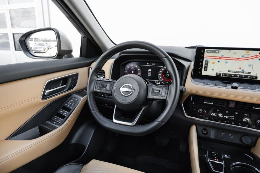 Brown Nissan X-Trail 2023 in Riga, with an engine capacity of 1.50 L and mileage of 20 thousand km for 33500 €, photo 29 on AUTOMOTO.COM.LV