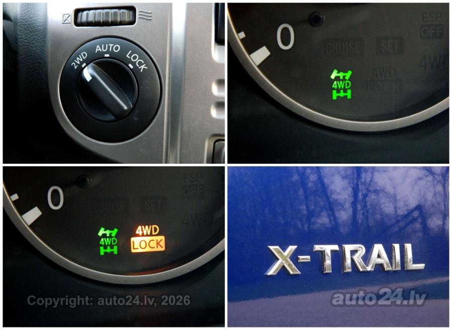 Nissan X-Trail 2004 in Viljandi, with an engine capacity of 2.20 L and mileage of 221 thousand km for 2990 €, photo 18 on AUTOMOTO.COM.LV
