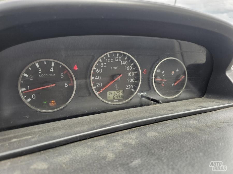 Nissan X-Trail 2004 in Kaunas, with an engine capacity of 2.20 L and mileage of 150 thousand km for 1700 €, photo 12 on AUTOMOTO.COM.LV