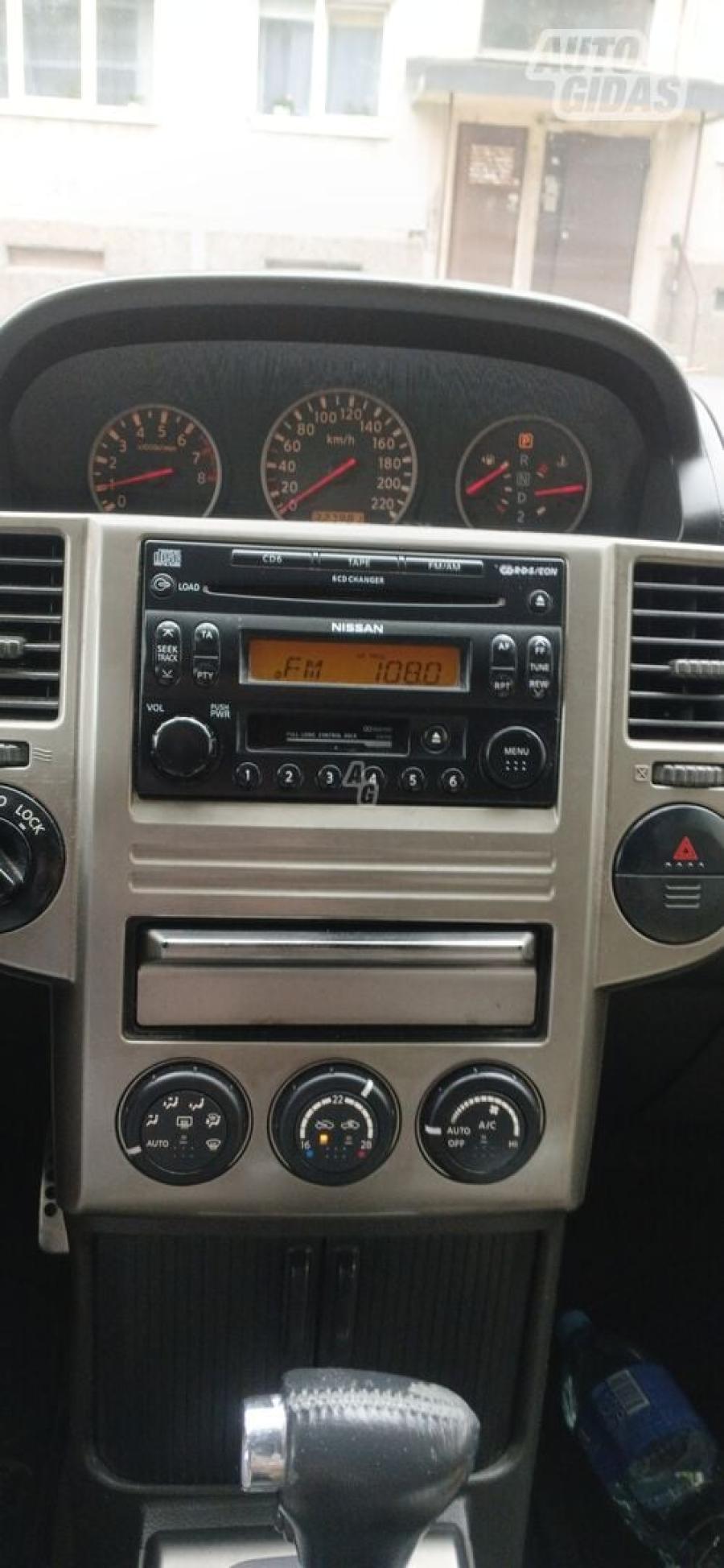 Nissan X-Trail 2006 Viļņa, ar dzinēja tilpumu 2.50 L un nobraukumu 328 tūkst. km par 2900 €, foto 18 vietnē AUTOMOTO.COM.LV