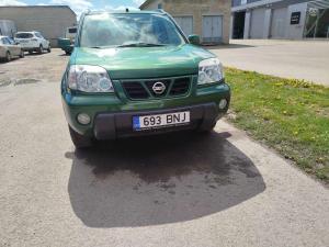 Green Nissan X-Trail 2003 in Maardu, with an engine capacity of 2.18 L and mileage of 259 thousand km for 1269 €, photo  on AUTOMOTO.COM.LV