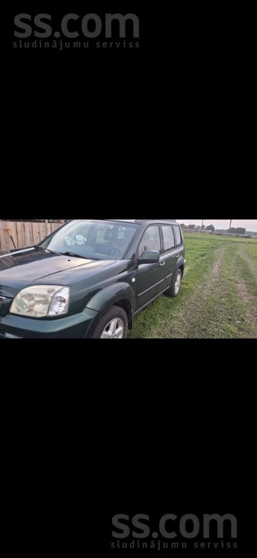 Zaļš Nissan X-Trail 2004 Bauska, ar dzinēja tilpumu 2.20 L un nobraukumu 336 tūkst. km par 750 €, foto 4 vietnē AUTOMOTO.COM.LV