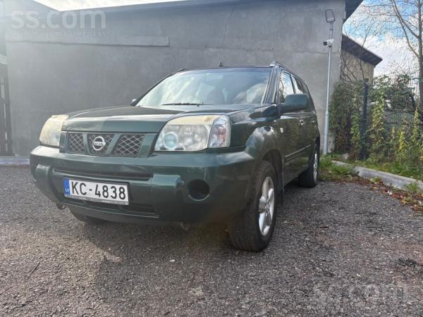 Nissan X-Trail 2007 in Riga on AUTOMOTO.COM.LV Green Nissan X-Trail 2007 in Riga, with an engine capacity of 2.20 L and mileage of 0 thousand km for 900 €, photo 5 on AUTOMOTO.COM.LV