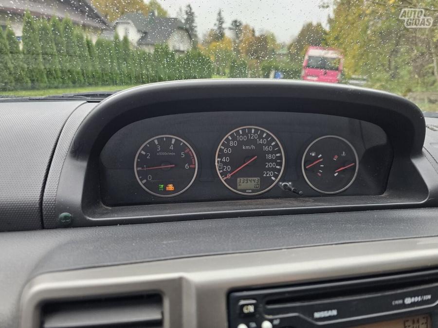 Zaļš Nissan X-Trail 2007 Kauņa, ar dzinēja tilpumu 2.20 L un nobraukumu 320 tūkst. km par 2300 €, foto 16 vietnē AUTOMOTO.COM.LV
