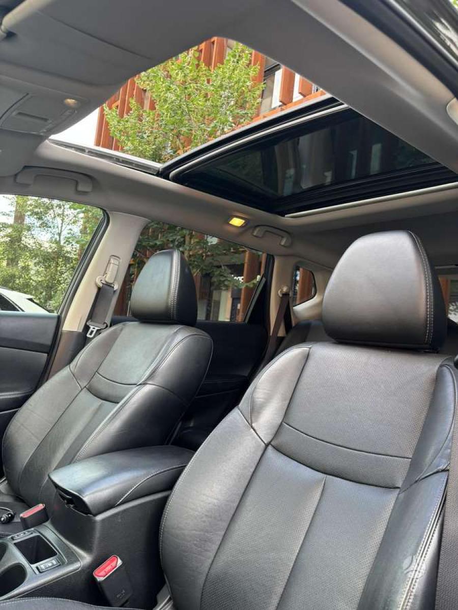 Zaļš Nissan X-Trail 2015 Kauņa, ar dzinēja tilpumu 1.60 L un nobraukumu 165 tūkst. km par 12000 €, foto 19 vietnē AUTOMOTO.COM.LV