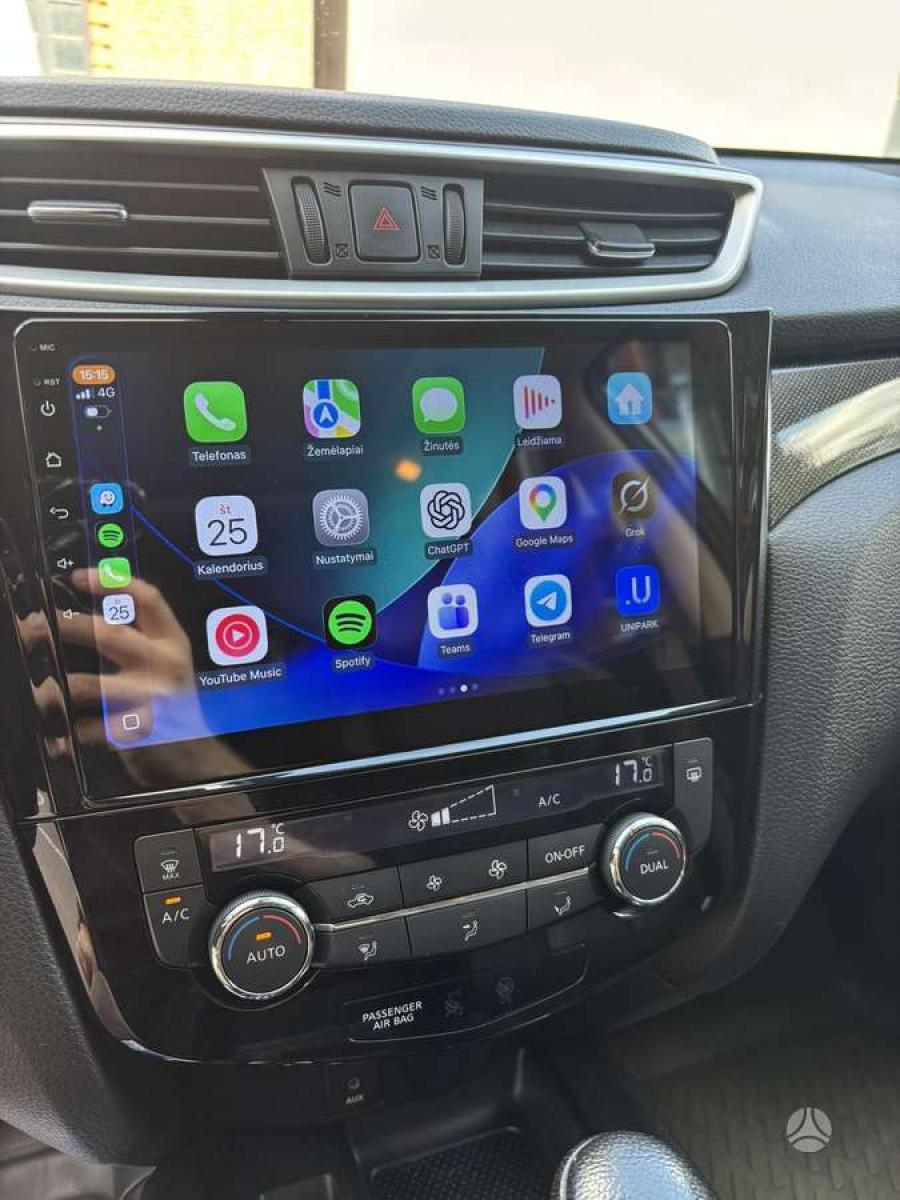 Zaļš Nissan X-Trail 2015 Kauņa, ar dzinēja tilpumu 1.60 L un nobraukumu 165 tūkst. km par 12000 €, foto 24 vietnē AUTOMOTO.COM.LV