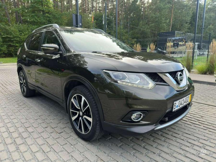 Zaļš Nissan X-Trail 2015 Viļņa, ar dzinēja tilpumu 1.60 L un nobraukumu 297 tūkst. km par 8350 €, foto 14 vietnē AUTOMOTO.COM.LV