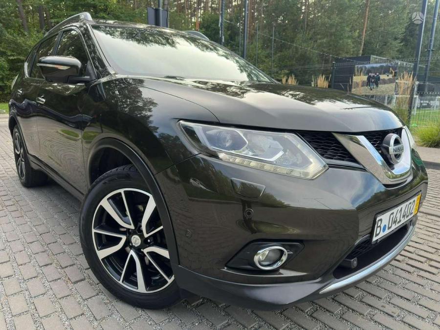 Zaļš Nissan X-Trail 2015 Viļņa, ar dzinēja tilpumu 1.60 L un nobraukumu 297 tūkst. km par 8350 €, foto 16 vietnē AUTOMOTO.COM.LV