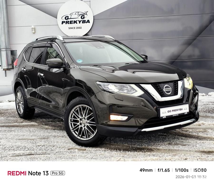 Zaļš Nissan X-Trail 2018 Ramučiai, ar dzinēja tilpumu 2.00 L un nobraukumu 105 tūkst. km par 16950 €, foto 1 vietnē AUTOMOTO.COM.LV