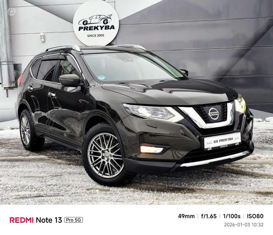 Green Nissan X-Trail 2018 in Kaunas, with an engine capacity of 2.00 L and mileage of 105 thousand km for 16950 €, photo 1 on AUTOMOTO.COM.LV
