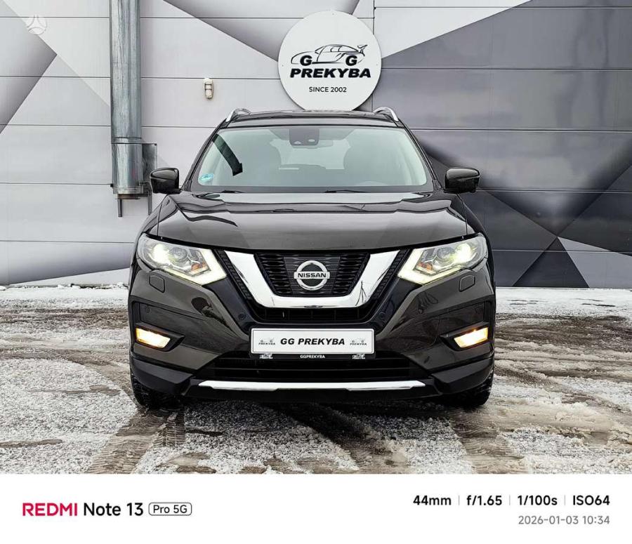 Green Nissan X-Trail 2018 in Kaunas, with an engine capacity of 2.00 L and mileage of 105 thousand km for 16950 €, photo 3 on AUTOMOTO.COM.LV