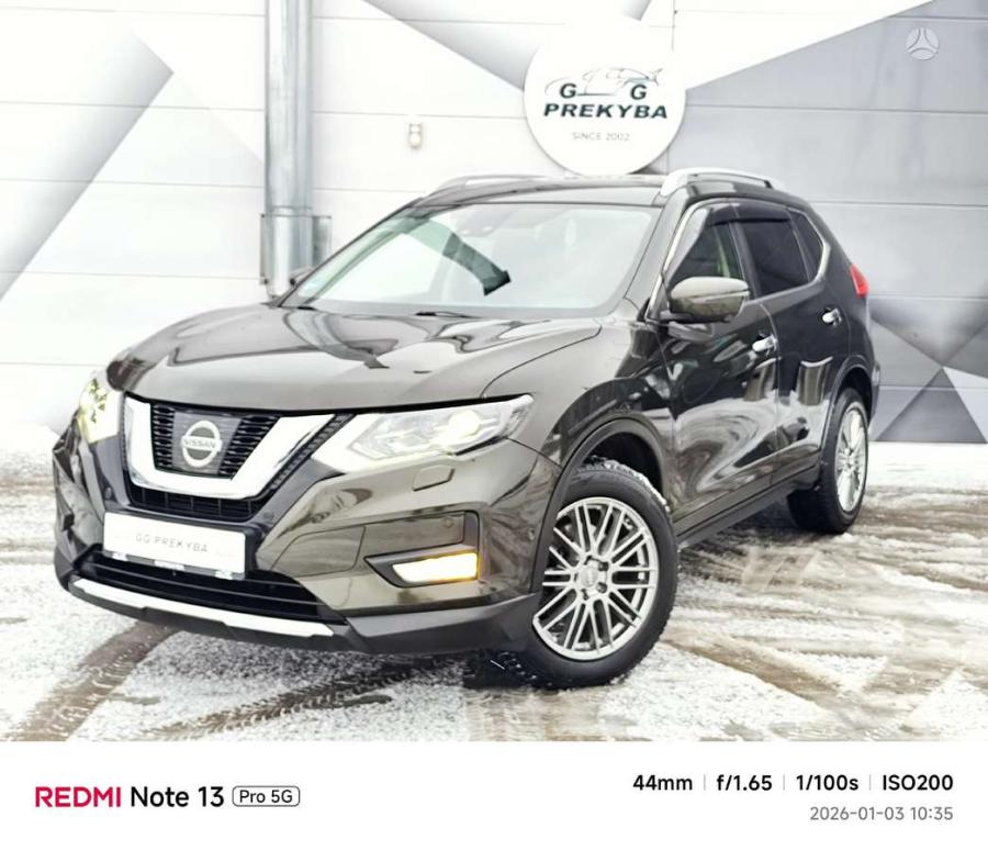 Green Nissan X-Trail 2018 in Kaunas, with an engine capacity of 2.00 L and mileage of 105 thousand km for 16950 €, photo 4 on AUTOMOTO.COM.LV