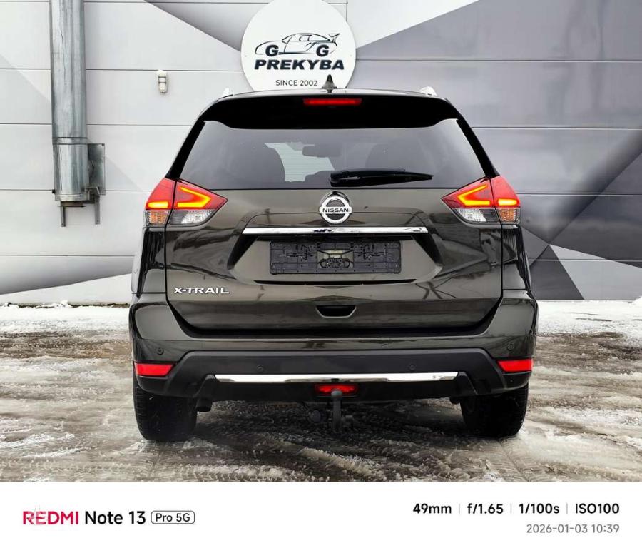 Green Nissan X-Trail 2018 in Kaunas, with an engine capacity of 2.00 L and mileage of 105 thousand km for 16950 €, photo 8 on AUTOMOTO.COM.LV