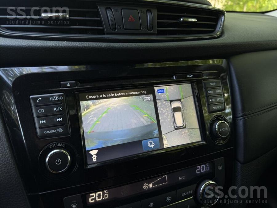 Green Nissan X-Trail 2018 in Riga, with an engine capacity of 2.00 L and mileage of 114 thousand km for 12150 €, photo 15 on AUTOMOTO.COM.LV