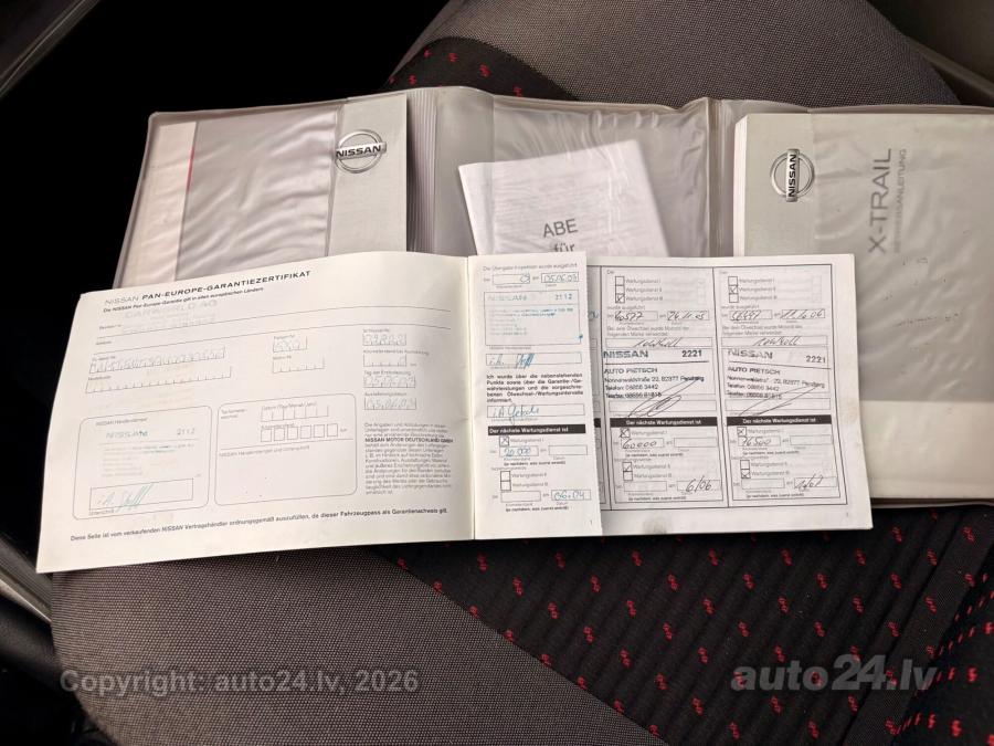 Green Nissan X-Trail 2003 in Voru, with an engine capacity of 2.20 L and mileage of 260 thousand km for 2490 €, photo 14 on AUTOMOTO.COM.LV