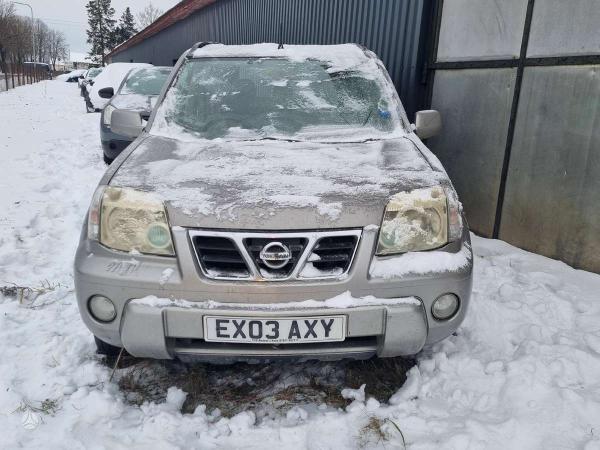 Pelēks Nissan X-Trail 2003 Tauragė, ar dzinēja tilpumu 2.18 L un nobraukumu 180 tūkst. km par 1350 €, foto 1 vietnē AUTOMOTO.COM.LV
