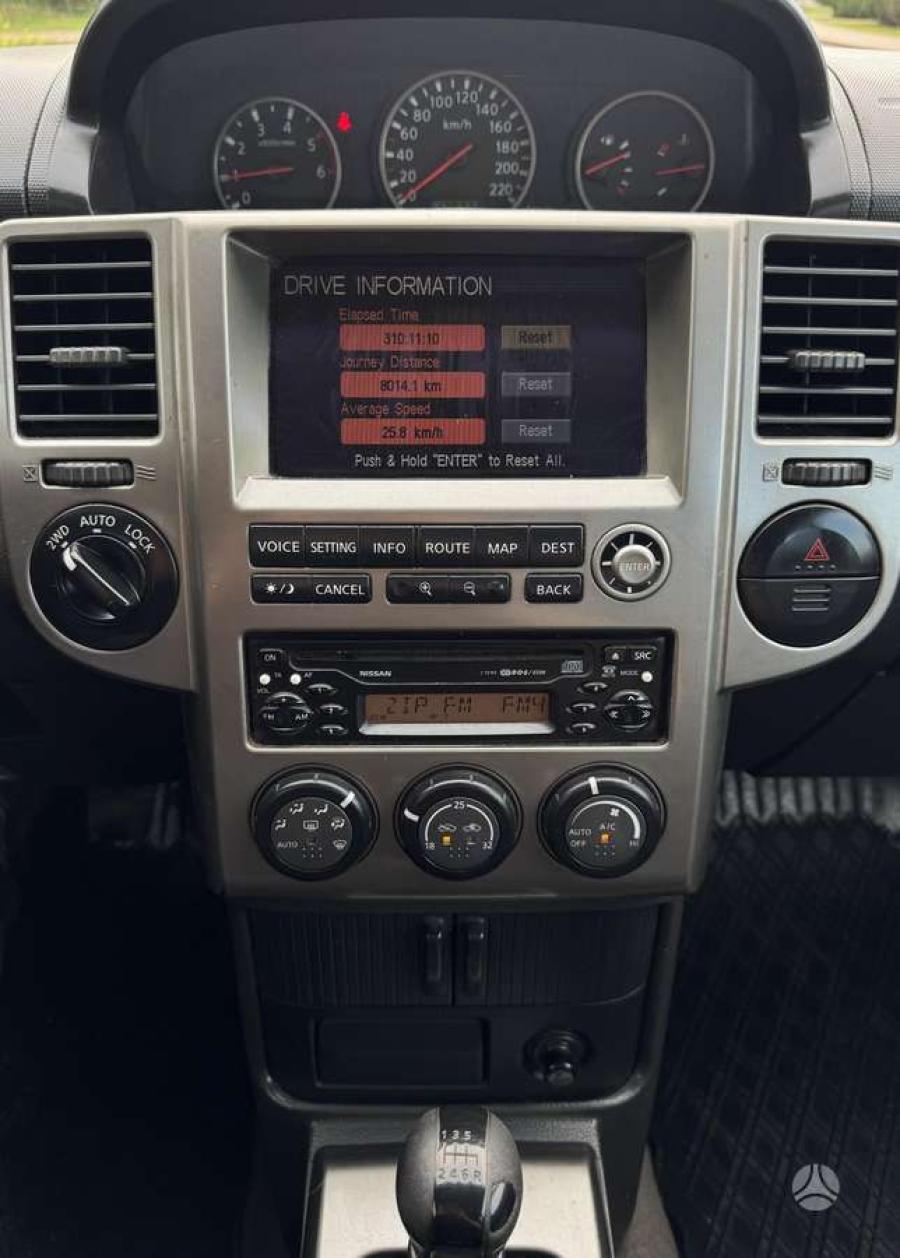 Grey Nissan X-Trail 2003 in Vilnius, with an engine capacity of 2.18 L and mileage of 171 thousand km for 1950 €, photo 16 on AUTOMOTO.COM.LV