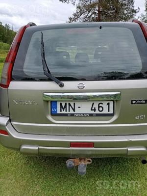 Grey Nissan X-Trail 2003 in Madona, with an engine capacity of 2.20 L and mileage of 336 thousand km for 2000 €, photo 10 on AUTOMOTO.COM.LV