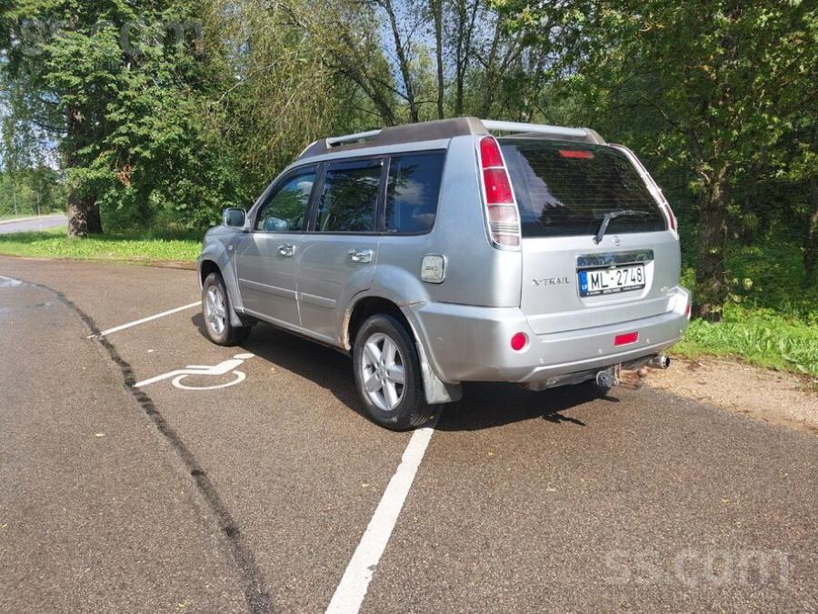 Pelēks Nissan X-Trail 2004 Alūksne, ar dzinēja tilpumu 2.20 L un nobraukumu 0 tūkst. km par 2150 €, foto 6 vietnē AUTOMOTO.COM.LV
