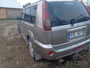 Grey Nissan X-Trail 2004 in Valka, with an engine capacity of 2.20 L and mileage of 400 thousand km for 1200 €, photo  on AUTOMOTO.COM.LV