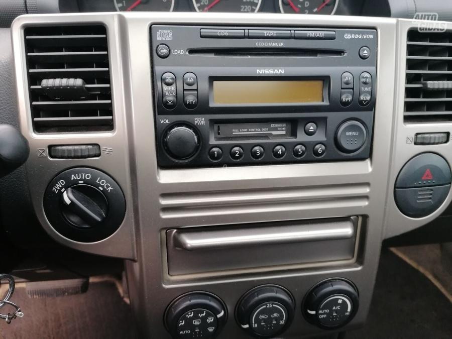 Pelēks Nissan X-Trail 2004 Utena, ar dzinēja tilpumu 2.50 L un nobraukumu 292 tūkst. km par 1850 €, foto 19 vietnē AUTOMOTO.COM.LV